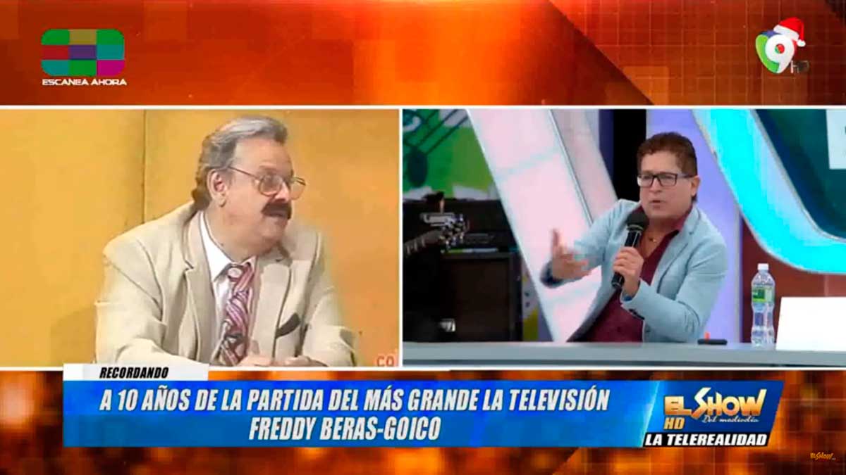10 años de la partida del más grande de la Televisión Freddy Beras-Goico