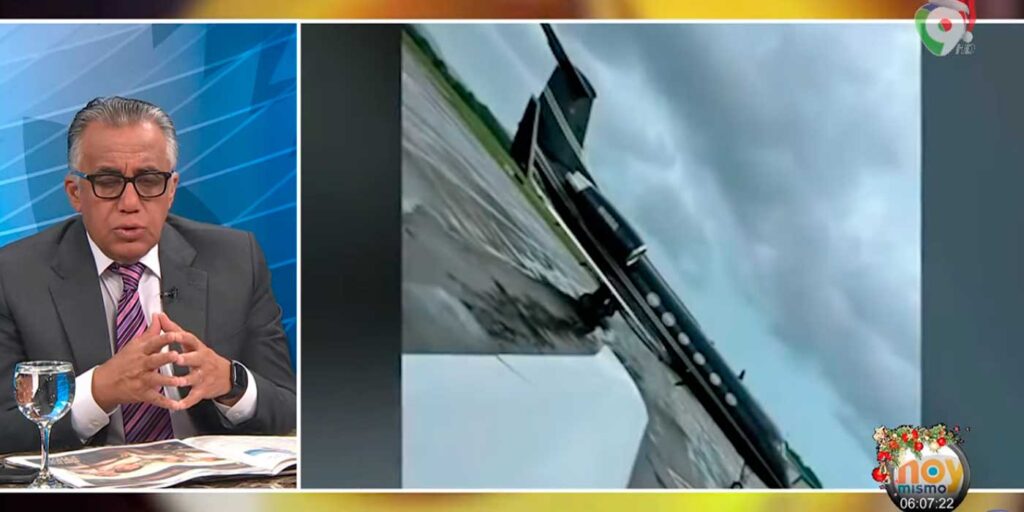 Luto en RD por tragedia en AILA: avión de Helidosa precipita