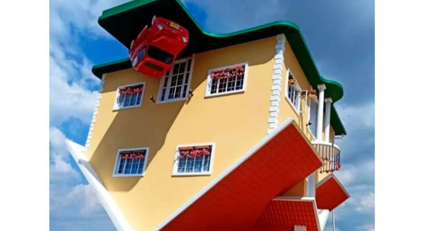 La casa al revés, la nueva atracción que causa furor en Colombia