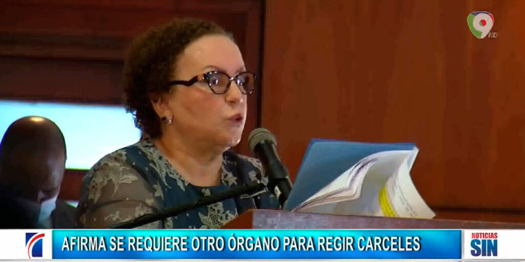 Miriam Germán Brito se pronuncia en discurso de rendición de cuentas