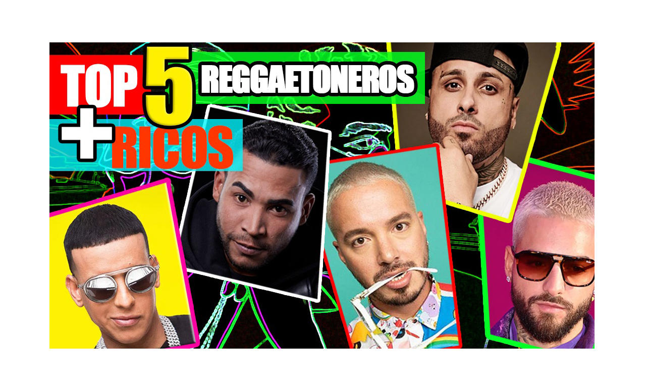 Top5 Reggaetoneros más ricos del género urbano - Color Visión