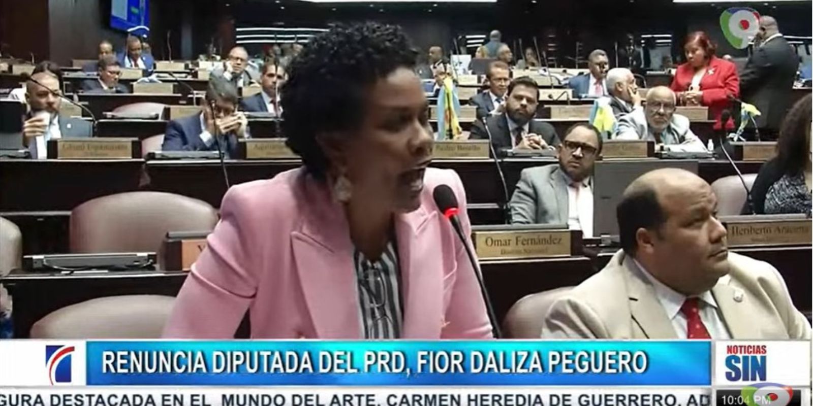 Diputada Fior Daliza Peguero renuncia del PRD/Emisión Estelar SIN ...