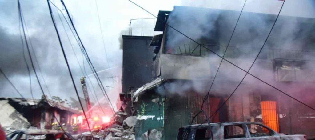 Explosión de tanque de gas en palenque deja cinco personas ...