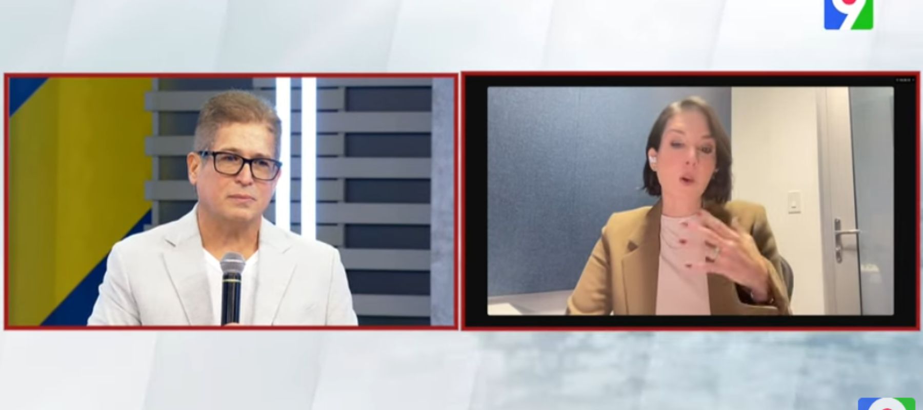 Jessica Hasbún sube peldaño en CNN | El Show del Mediodía - Color Visión